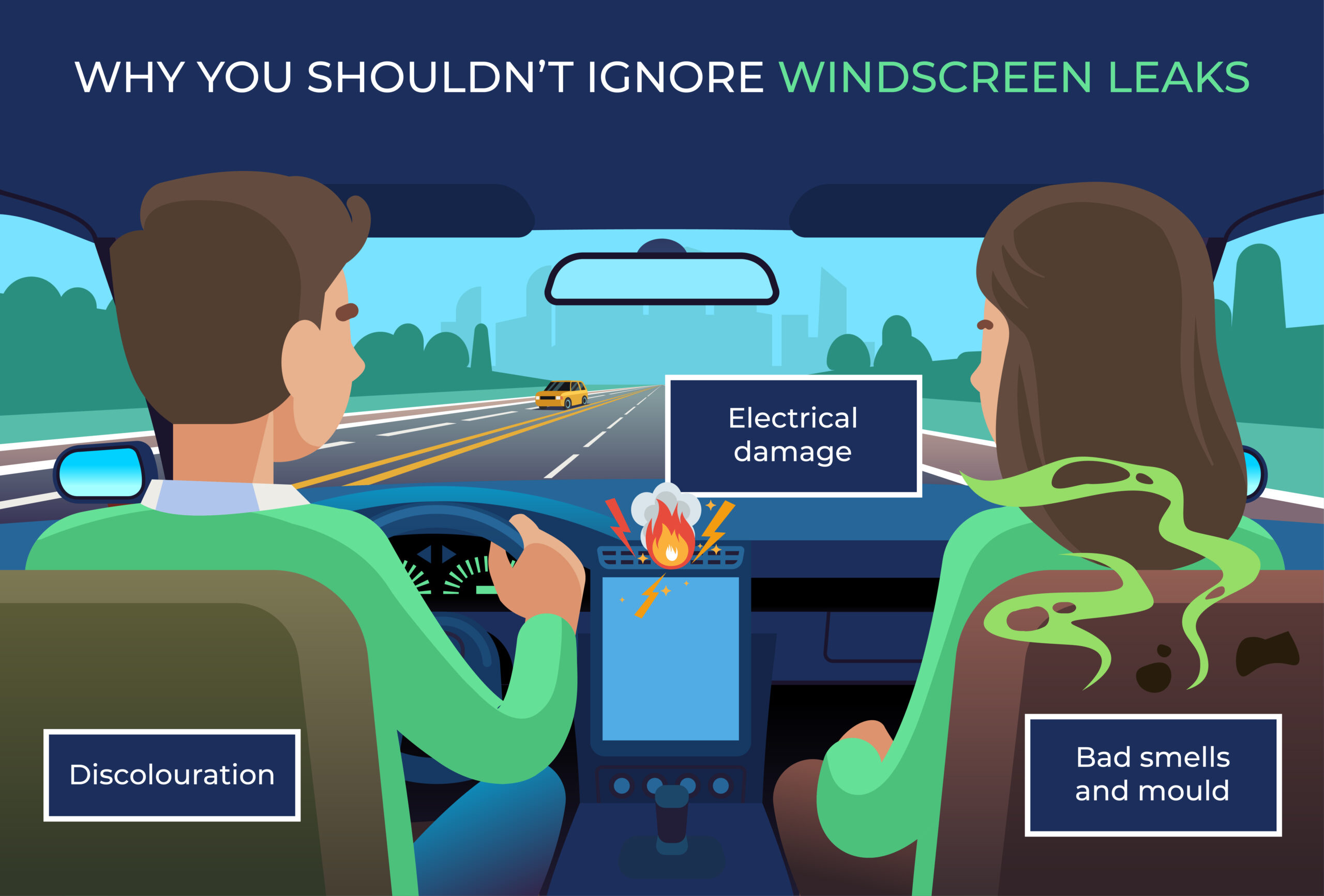 How Can a Leaking Windscreen Be Fixed? | 1st Call Windscreens