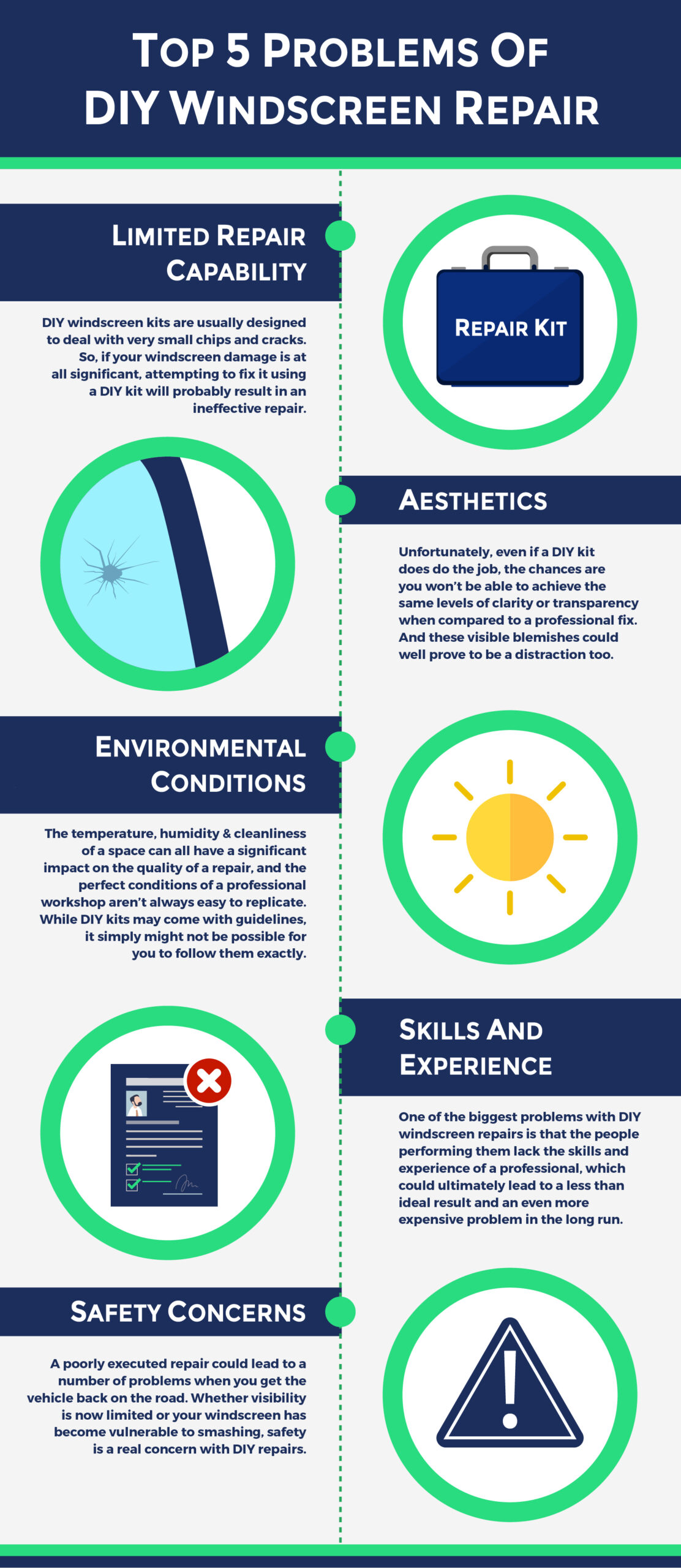 Is a Cracked Windscreen an MOT Failure? | 1st Call Windscreens